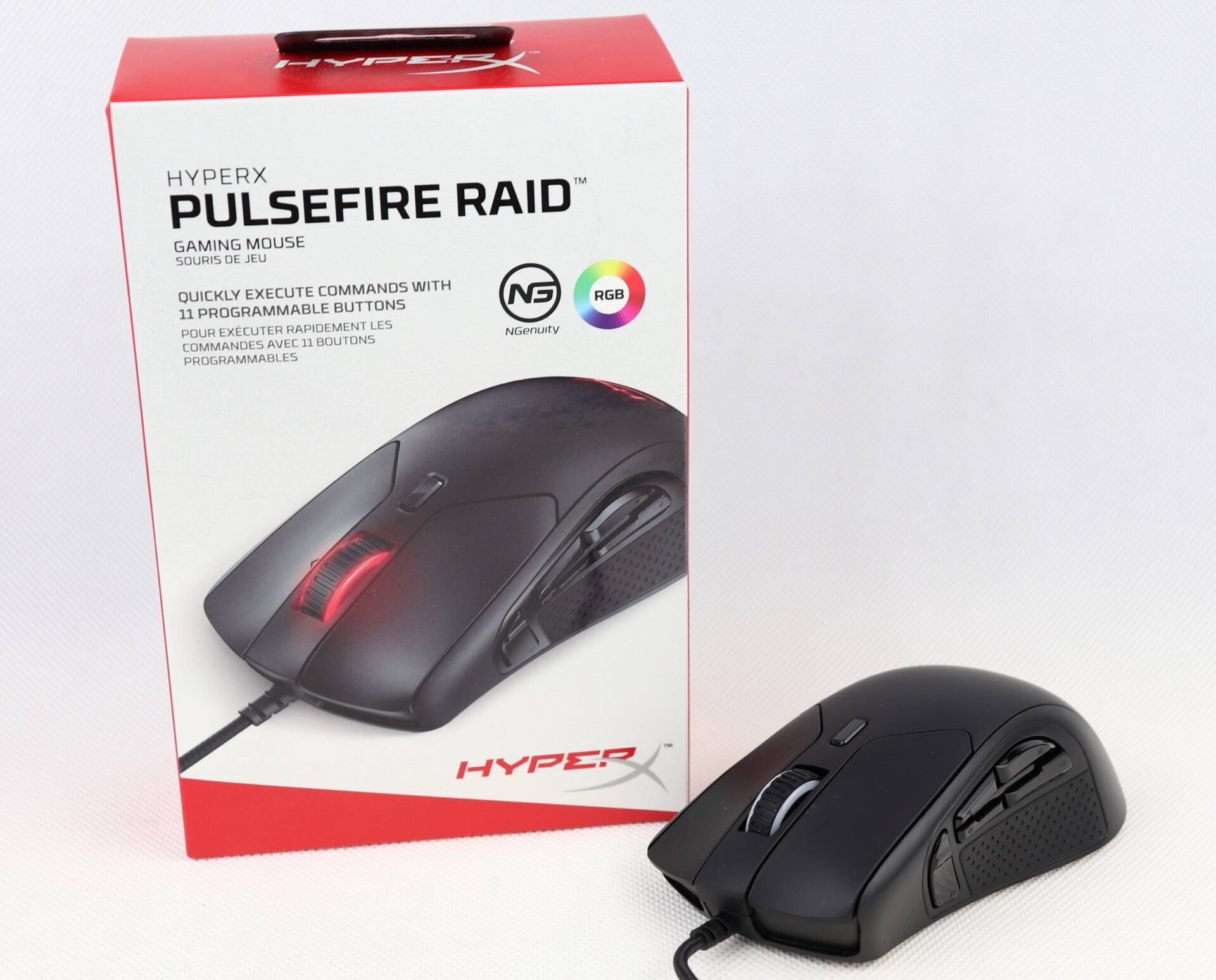HyperX Pulsefire Raid RGB電競滑鼠 – 開箱和評測 | UnbxTech HK
