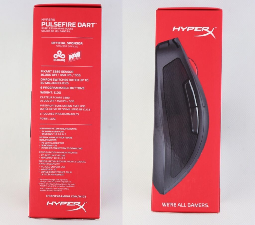 HyperX Pulsefire Dart無線電競滑鼠 – 開箱和評測 | UnbxTech HK